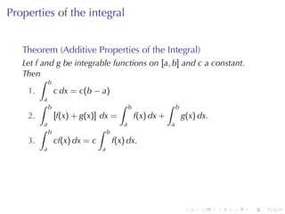 Lesson 26: The Definite Integral | PPT