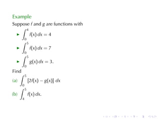Lesson 26: The Definite Integral | PPT