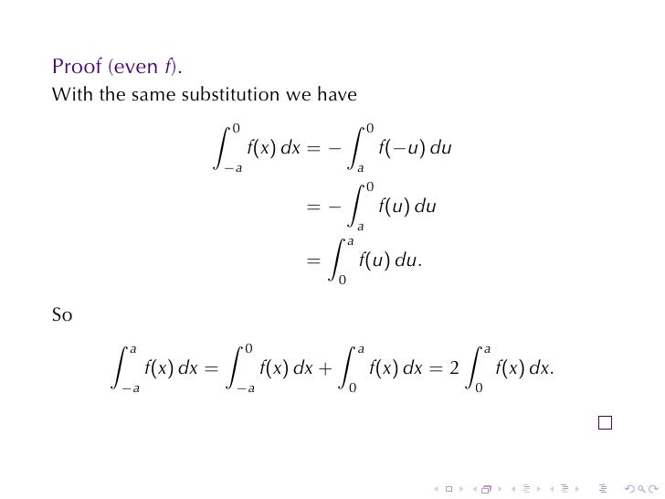 Lesson 27: Integration by Substitution, part II (Section 10 version)