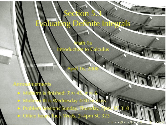 Lesson 27: Evaluating Definite Integrals | PPT