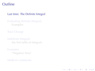 Lesson 27: Evaluating Definite Integrals | PDF