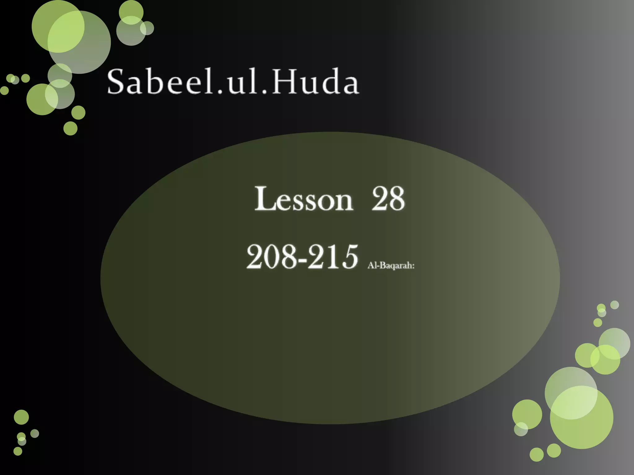 Lesson 28 | PPT