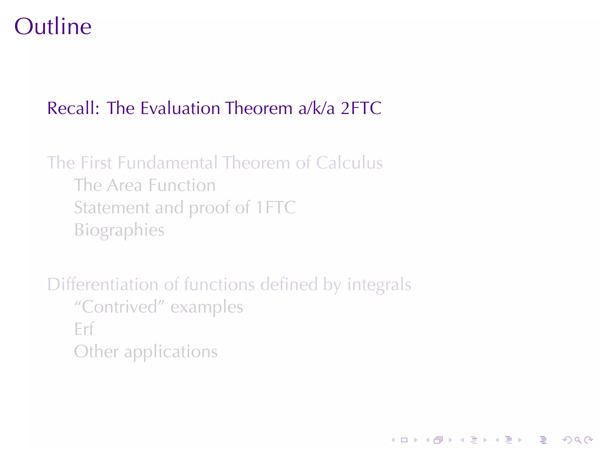 Lesson 28: The Fundamental Theorem of Calculus | PDF