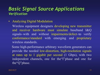 Lesson 28 Signal Sources (Lecture 14).ppt