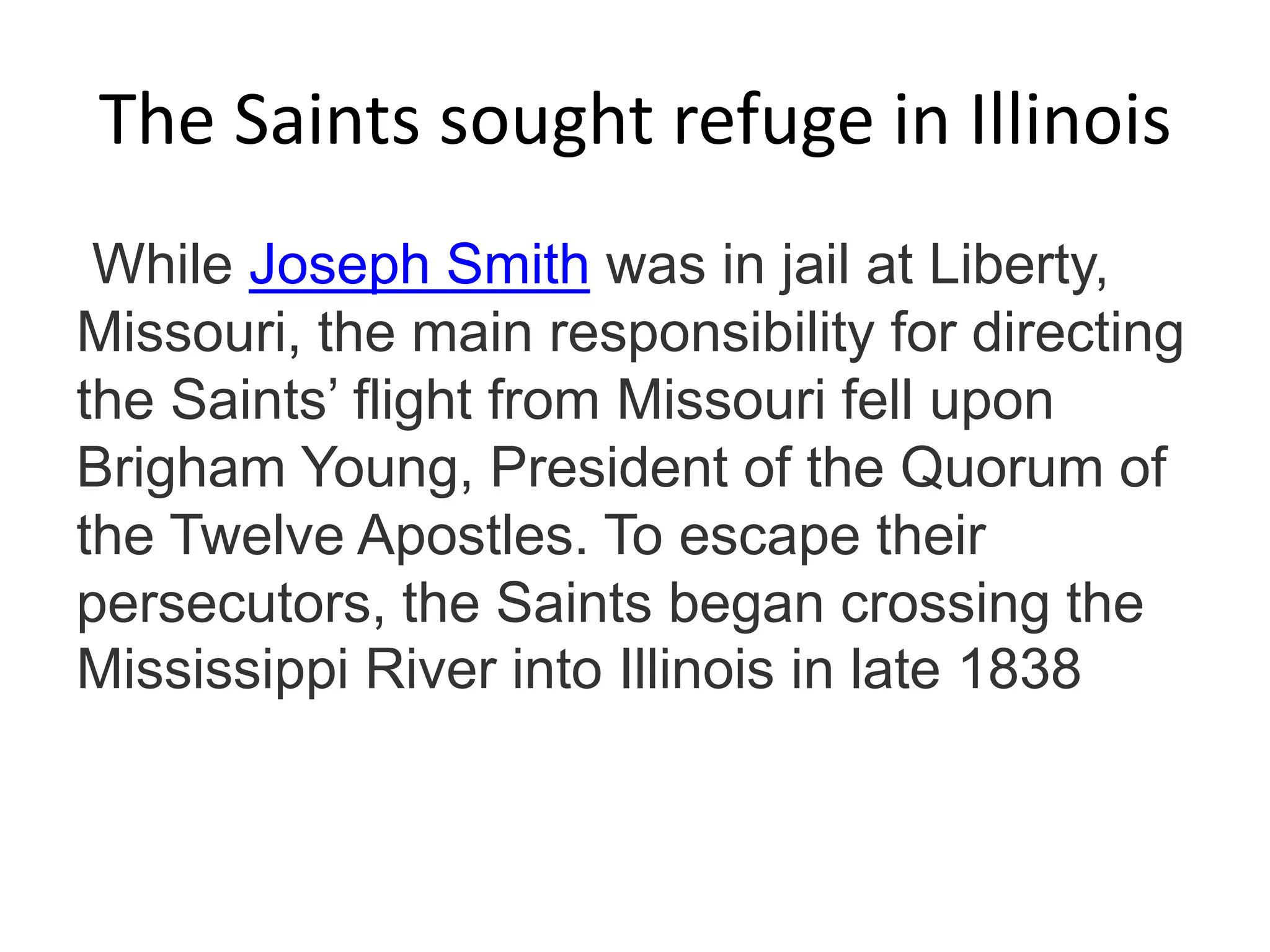 Lesson 29 Gospel Doctrine Class | PPT