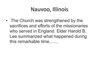 Lesson 29 Gospel Doctrine Class | PPT