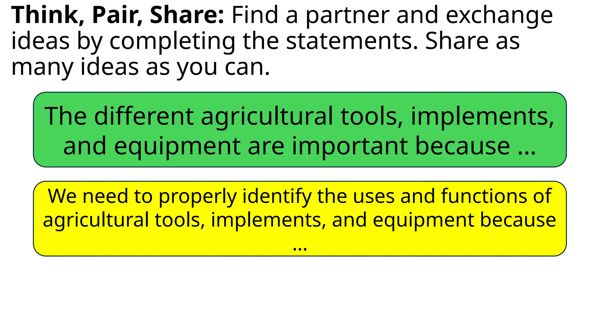 Grade 7 AFA Lesson 2 Agricultural Tools, Farm implements, and Farm Equipment MATATAG Curriculum.pptx