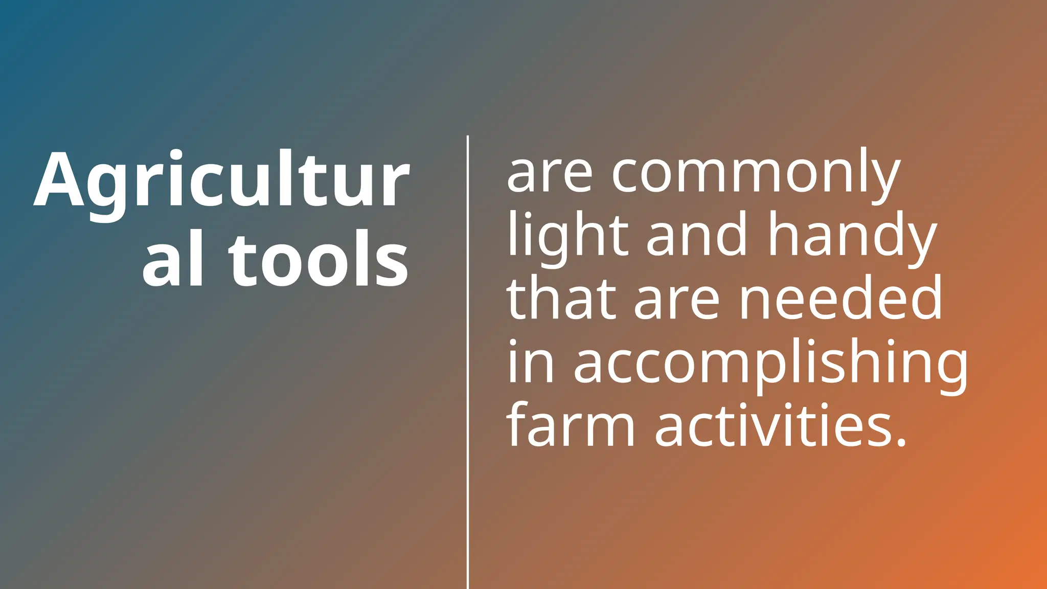 Grade 7 AFA Lesson 2 Agricultural Tools, Farm implements, and Farm Equipment MATATAG Curriculum.pptx