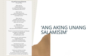 Lesson 2 Ang Kabataan ng Bayani.pptx Ang Buhay at mga Gawa ni Dr. Jose ...