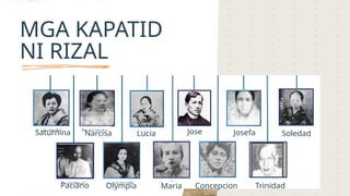 Lesson 2 Ang Kabataan ng Bayani.pptx Ang Buhay at mga Gawa ni Dr. Jose ...