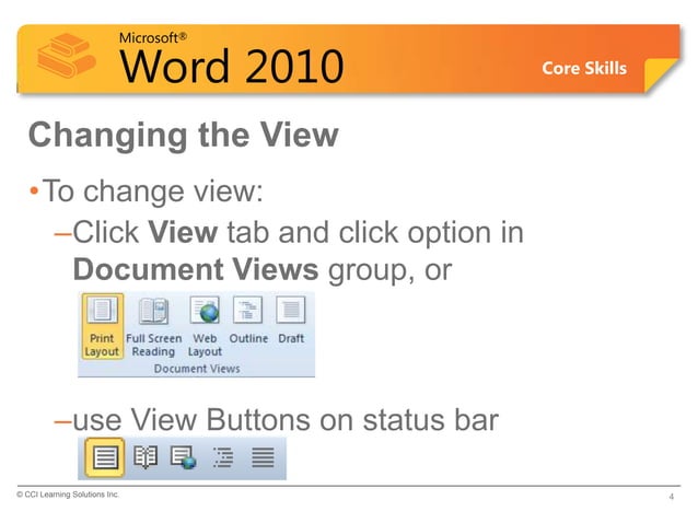 Word Lesson 2A PPT | PPT