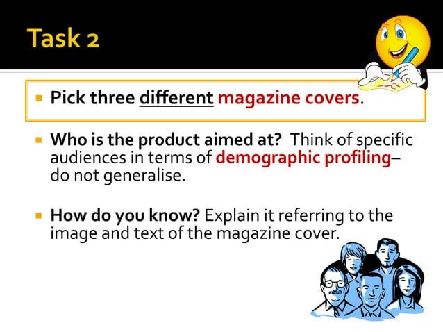 GCSE Lesson 2 Audience: Demographic profiling model | PPTX