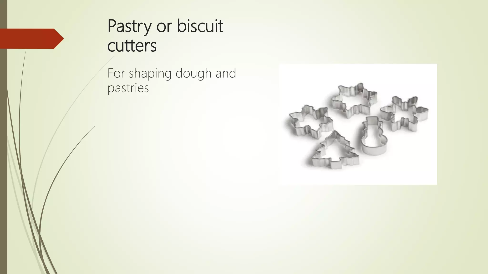 Lesson2 baking tools and equipment and their functions | PPTX