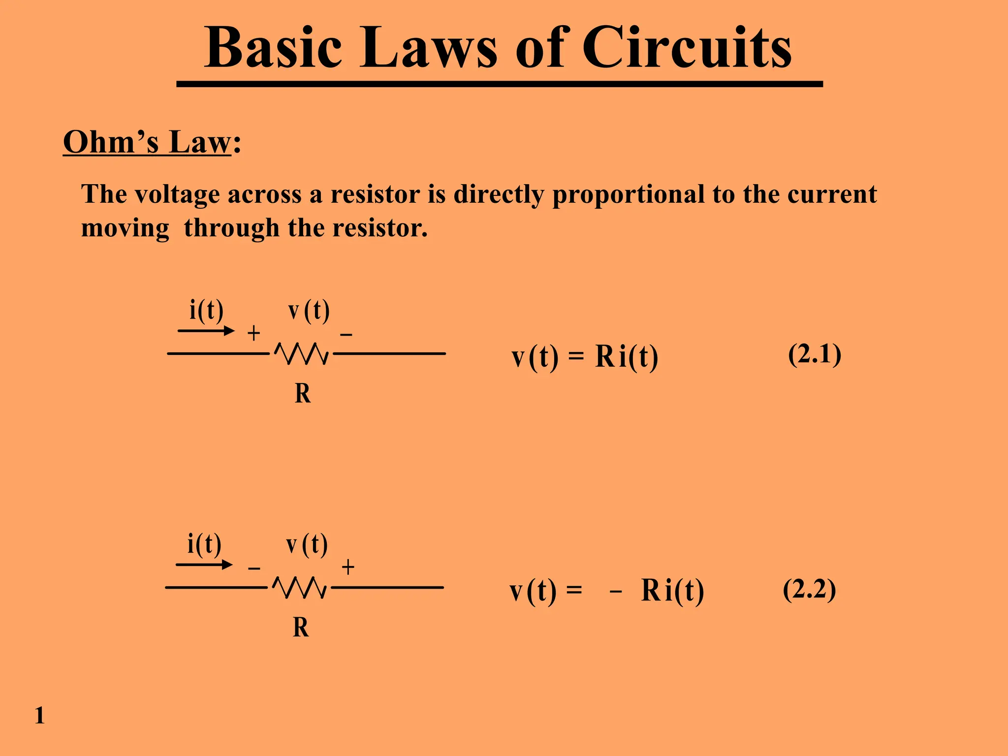 Lesson 2 Basic Circuit Laws.pptlllllllllllllllllllllll | PPT