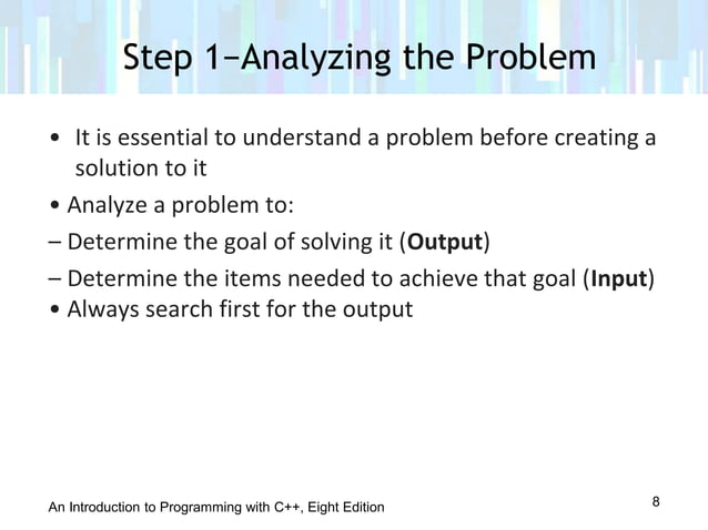 Lesson 2 beginning the problem solving process | PDF | Programming ...