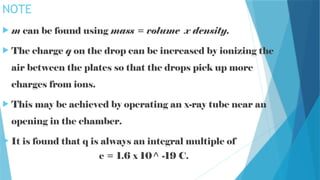 LESSON2 B MILLIKAN'S OIL-DROP EXPERIMENT.pptx