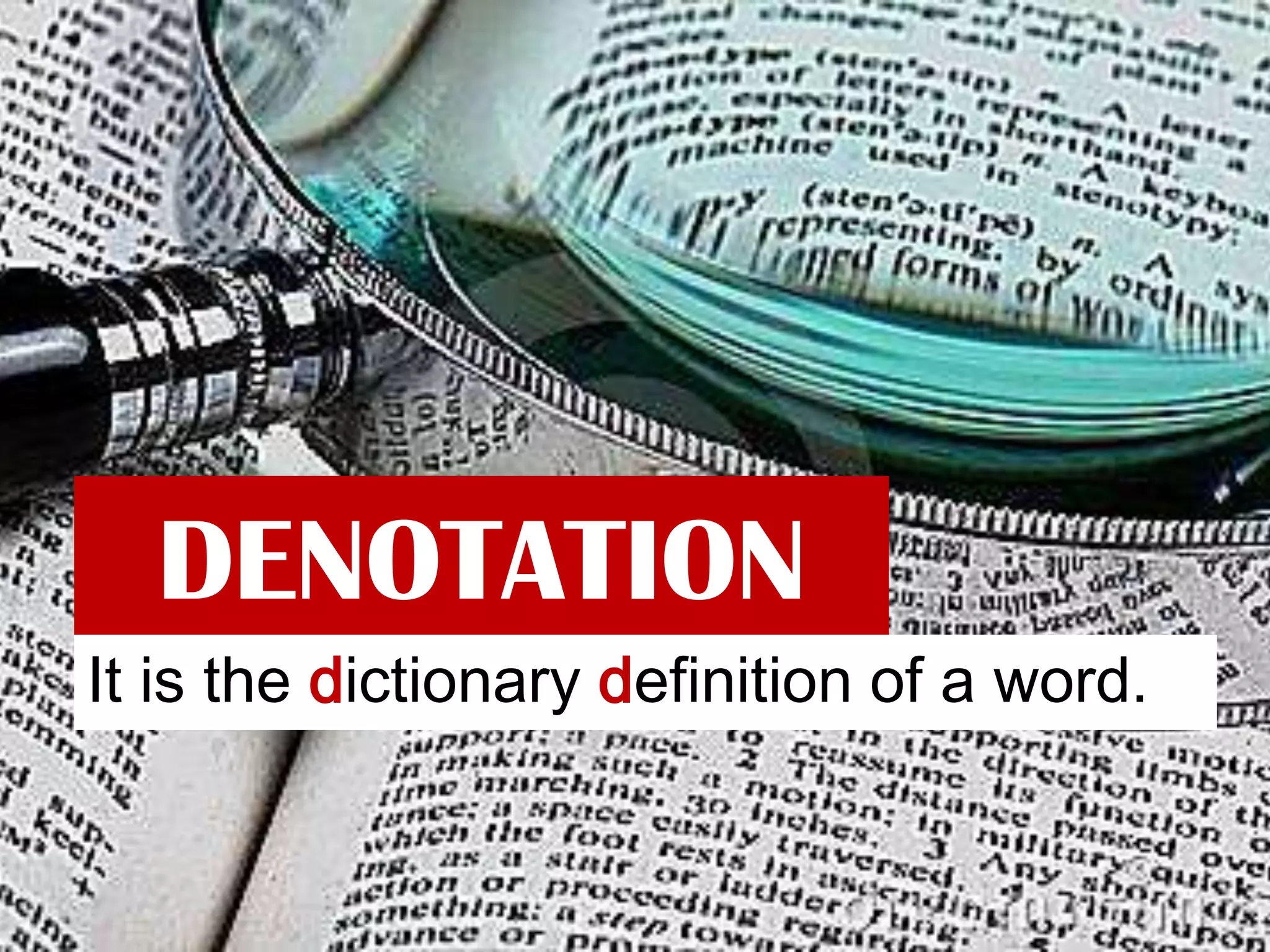 Denotation and Conotation | PPTX
