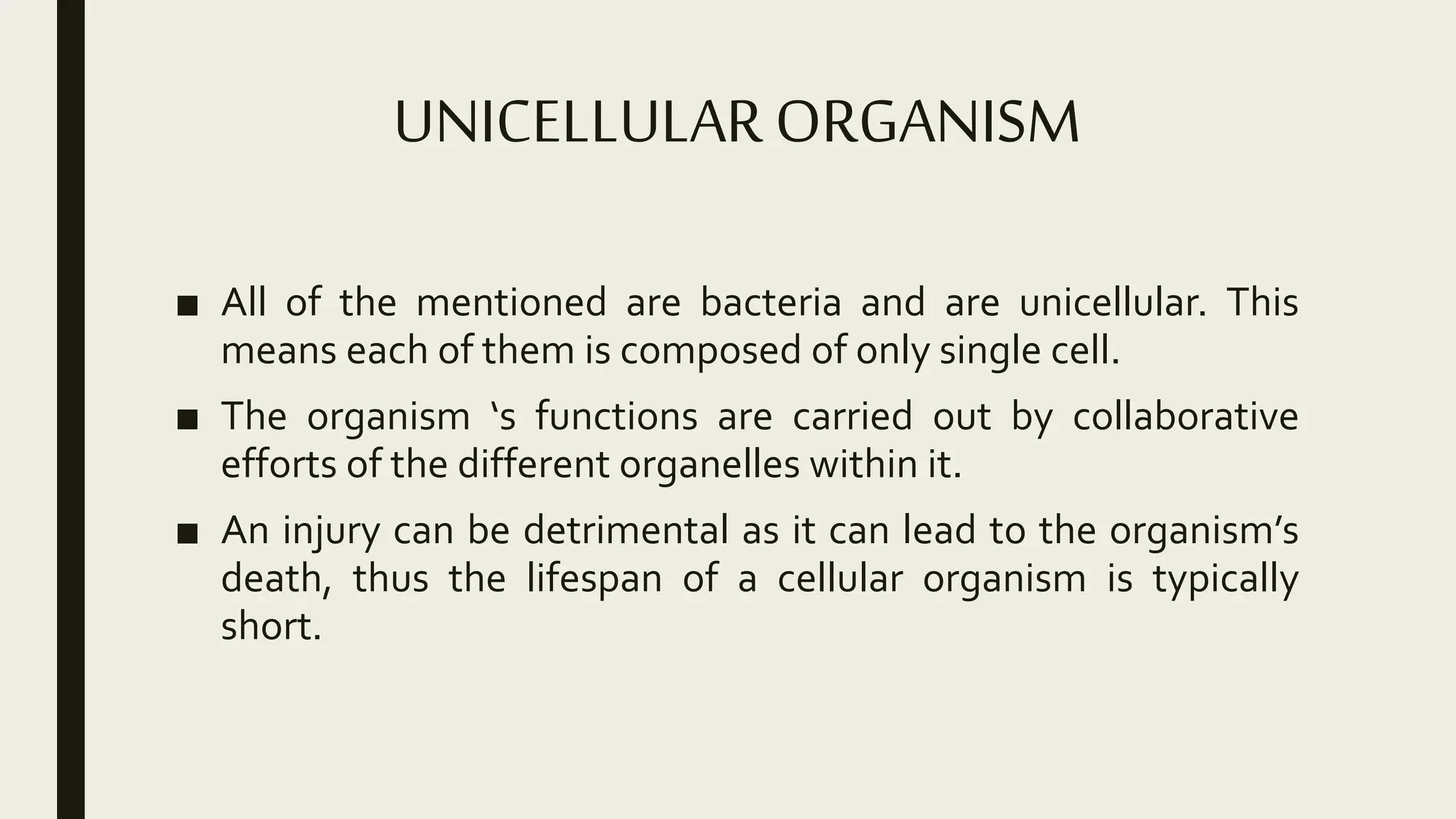 General Biology 1 - Lesson 2 Classification of Cell | PPTX
