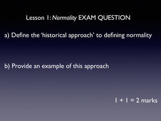 Lesson 2 classifying mental disorders | PPT