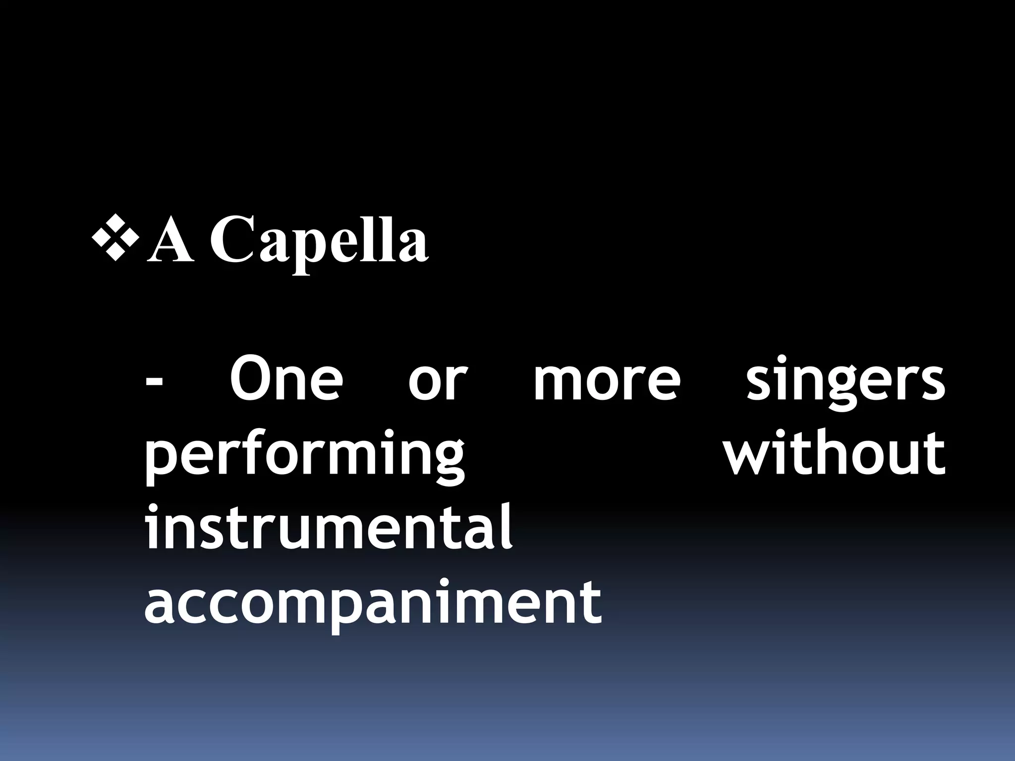 Music 9 Lesson 2 components of an opera | PPTX