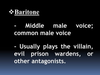 Music 9 Lesson 2 components of an opera | PPTX