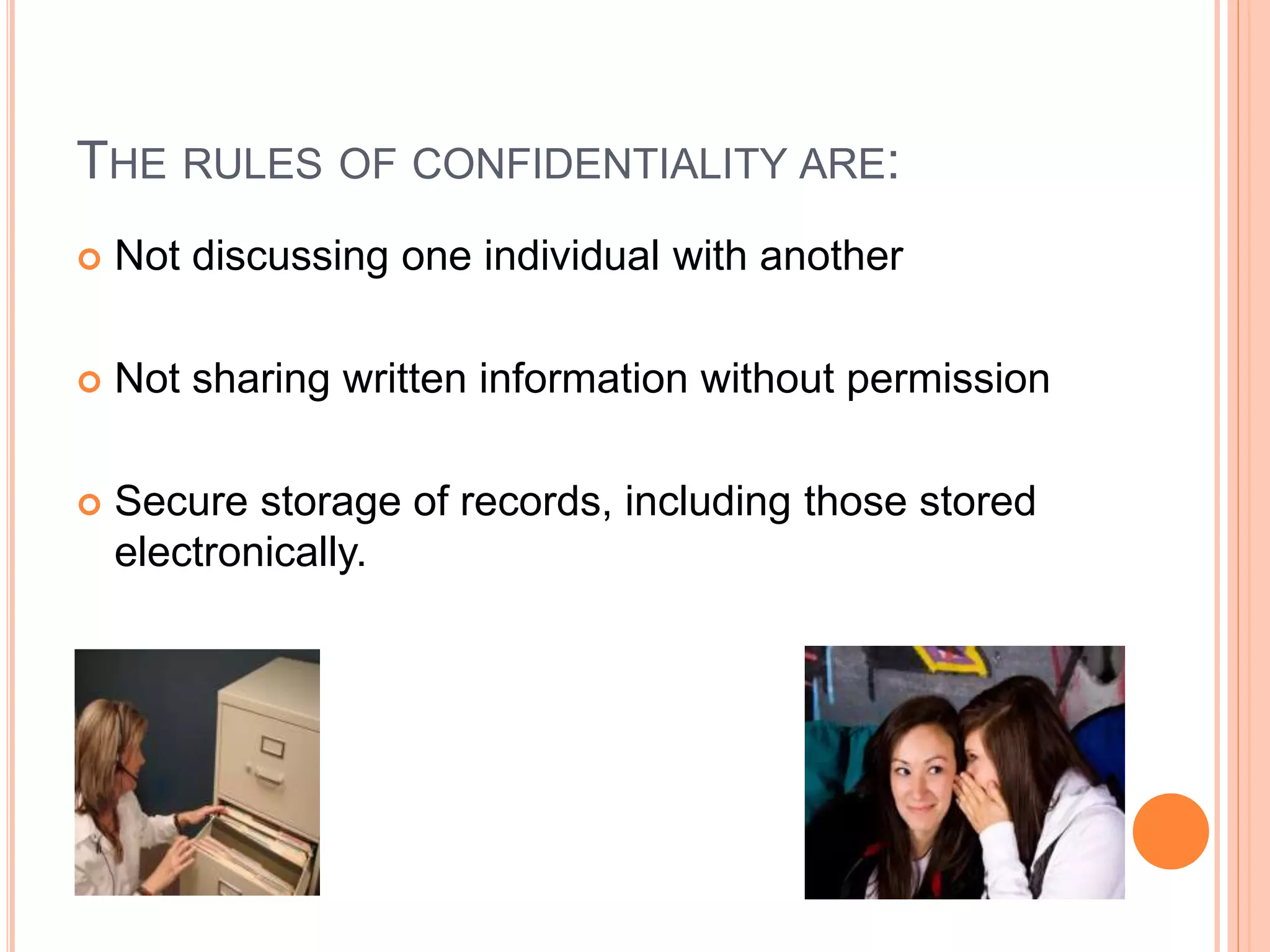 Lesson 2 confidentiality | PPTX
