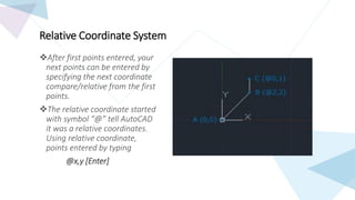 AutoCAD Lesson coordinate system | PDF
