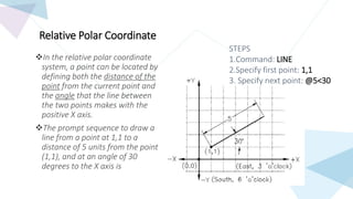 AutoCAD Lesson coordinate system | PDF