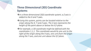 AutoCAD Lesson coordinate system | PDF