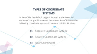 AutoCAD Lesson coordinate system | PDF