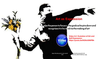 Lesson 2 Creativity, imagination and expression PPT.pptx | Arts and ...