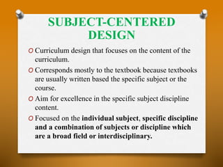 Lesson 2 curriculum design arjay alteza | PPTX