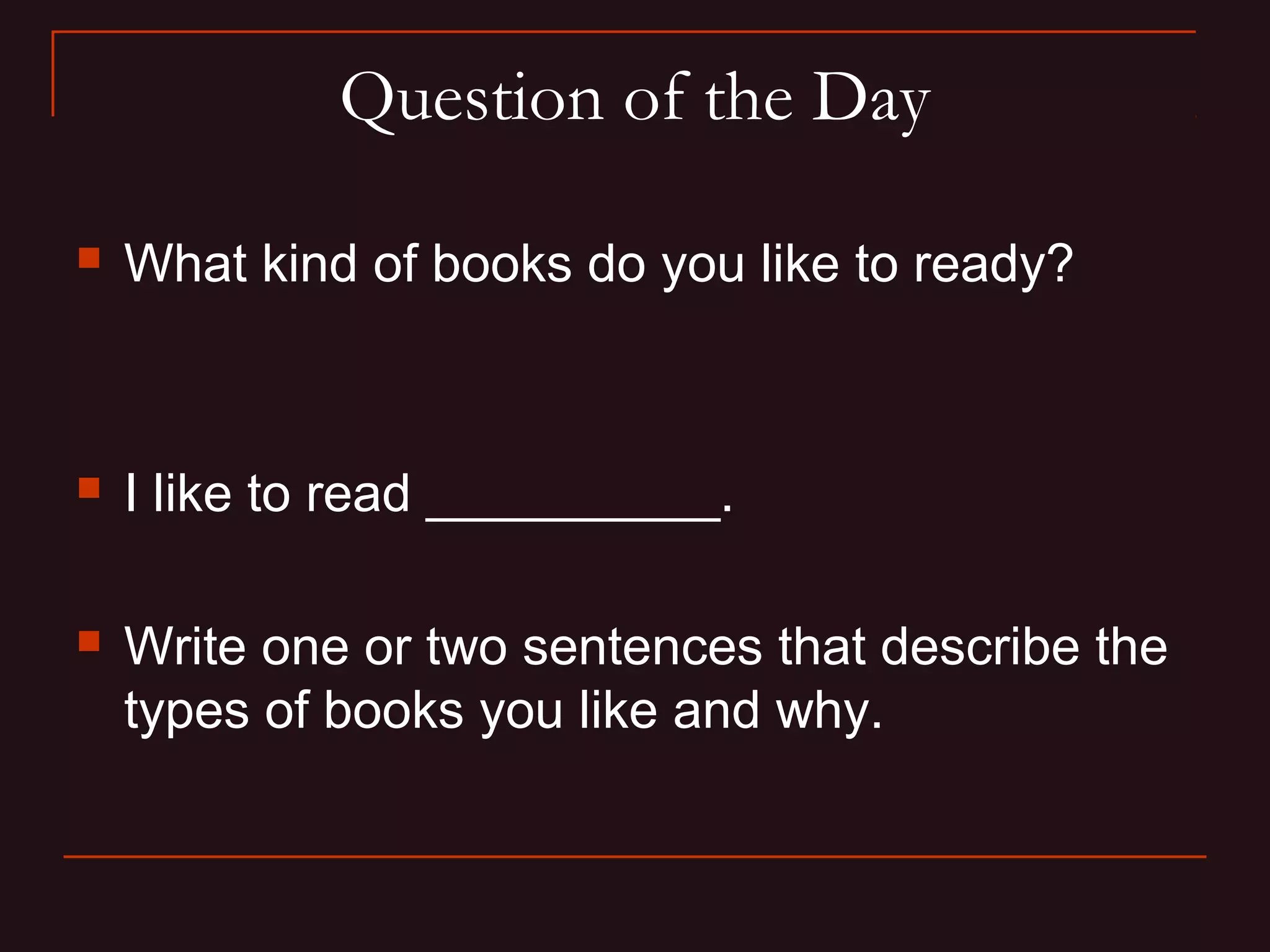 Lesson 2 day 5 | PPT