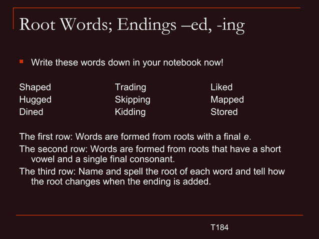 Lesson 2 day 5 | PPT