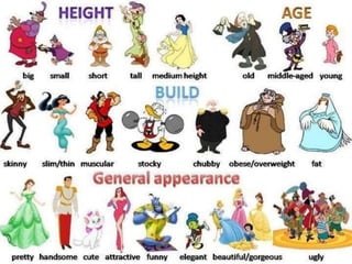 Lesson 2 describing people | PPTX