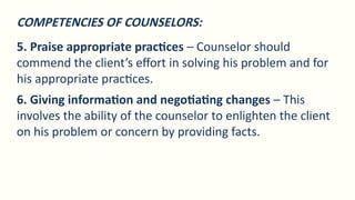 Lesson 2_Roles and Functions of Counselors | PPTX