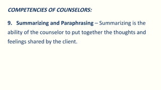 Lesson 2_Roles and Functions of Counselors | PPTX