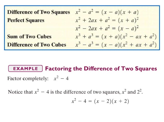 Lesson 2 factoring & rational expressions | PPT