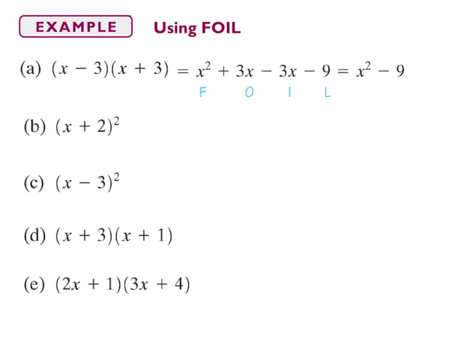 Lesson 2 factoring & rational expressions | PPT