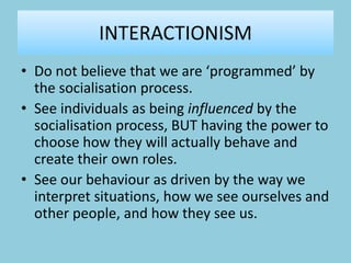 Lesson 2 - feminism and interactionalism | PPT