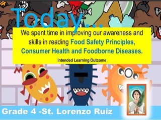 Lesson 2_Food Safety Principles, Consumer Health and Foodborne Diseases.pdf