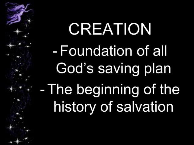 God Manifested His Power Through Creation | PPT