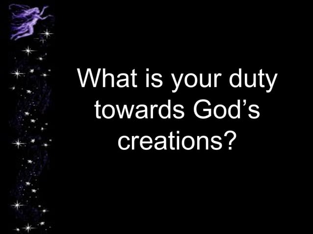 God Manifested His Power Through Creation | PPT