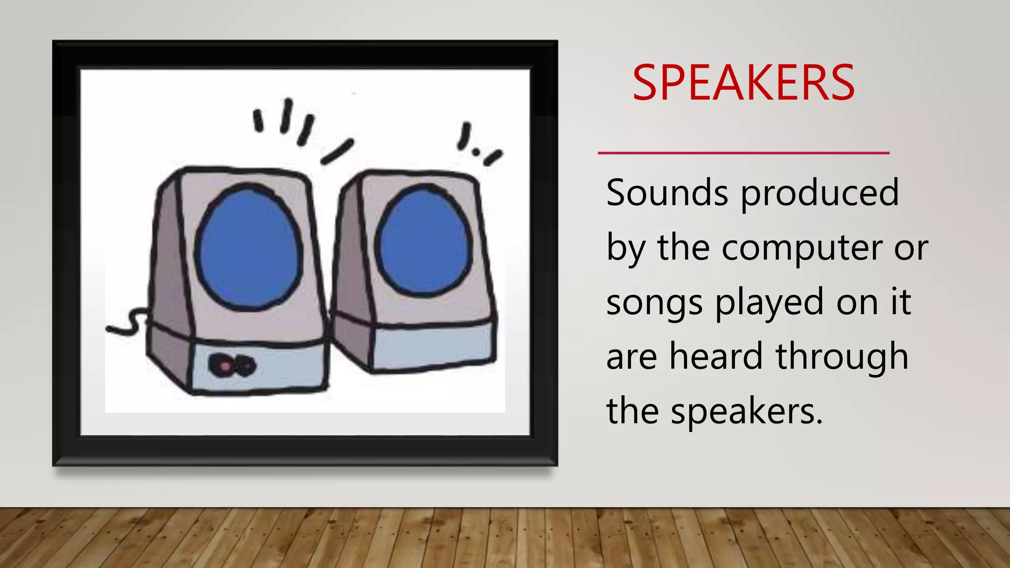 Computer Parts Lesson 1 Grade 2 | PPTX