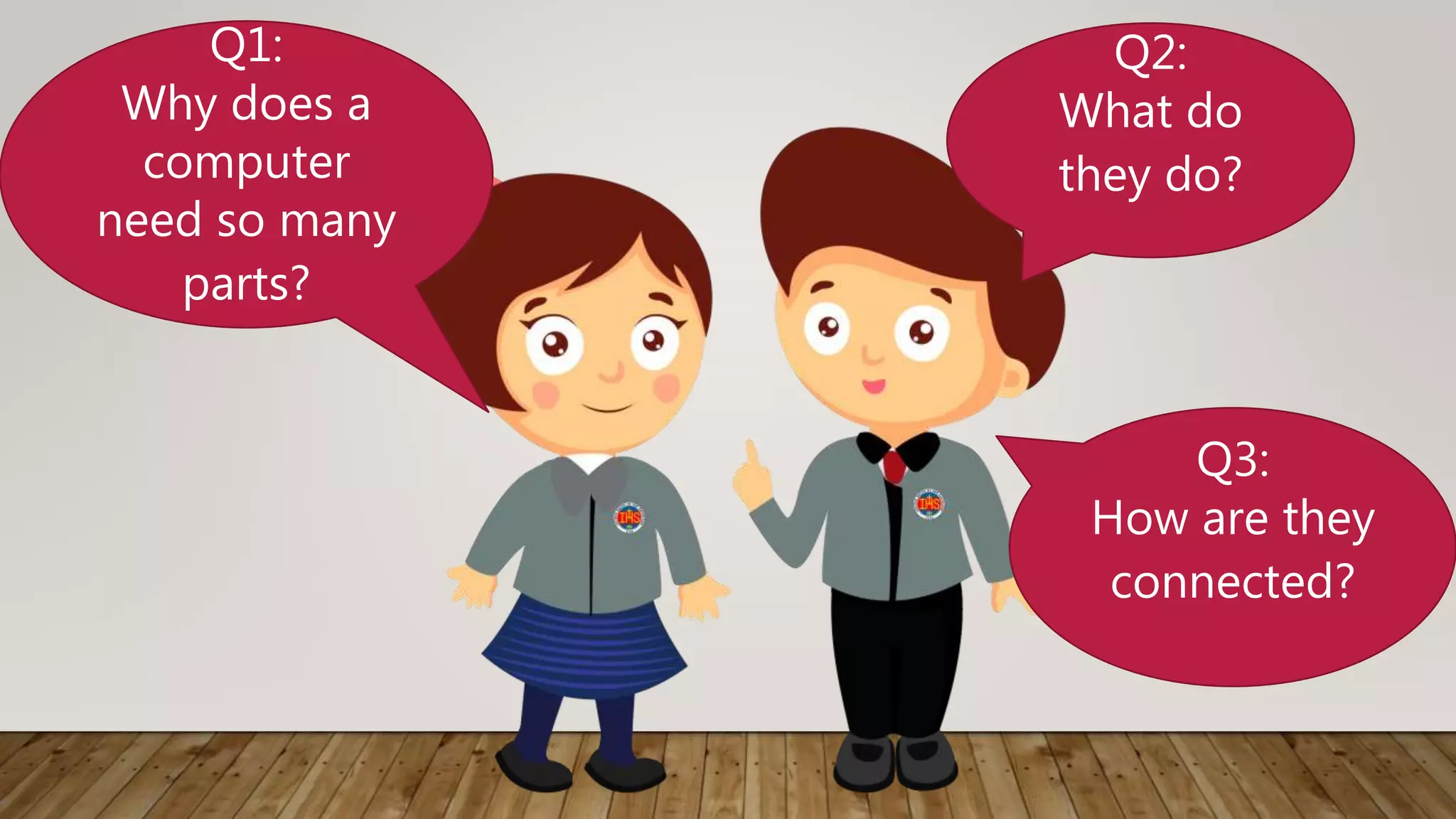 Computer Parts Lesson 1 Grade 2 | PPTX