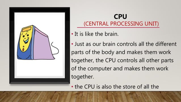 Computer Parts Lesson 1 Grade 2 | PPTX | Operating Systems | Computer ...