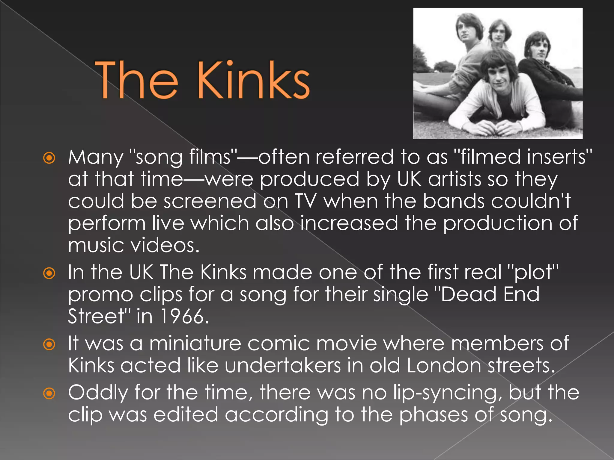 Music video history | PPTX