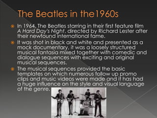 Music video history | PPTX