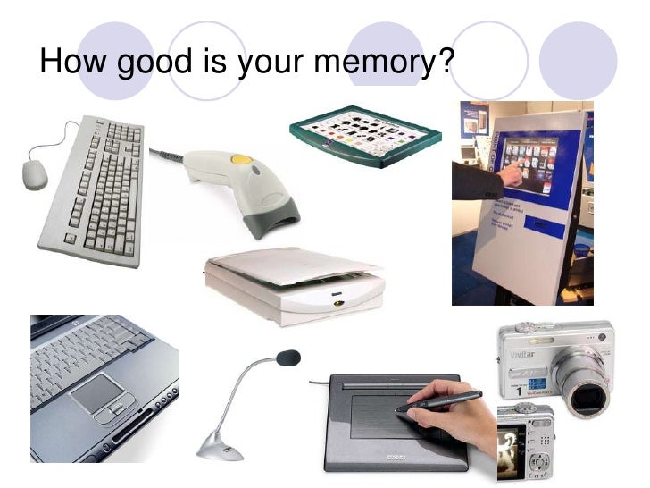 Lesson 2 Input Devices 