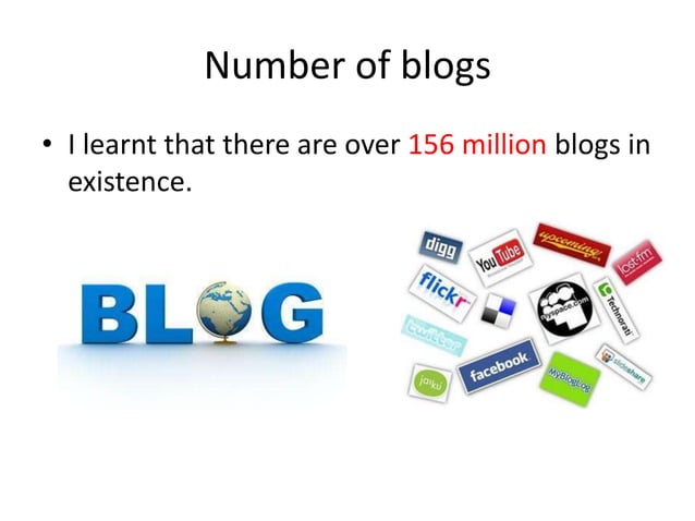 Lesson 2 introduction to blogs | PPTX